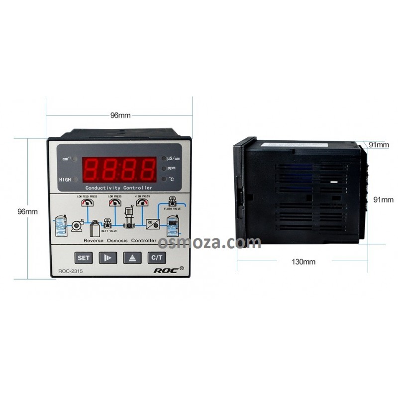 Sterownik RO z konduktometrem ROC-2315 (dużo funkcji) (CCT-7320)